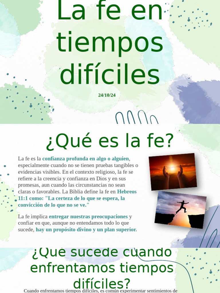 Momento Religoso 241024 | PDF | Fe | David