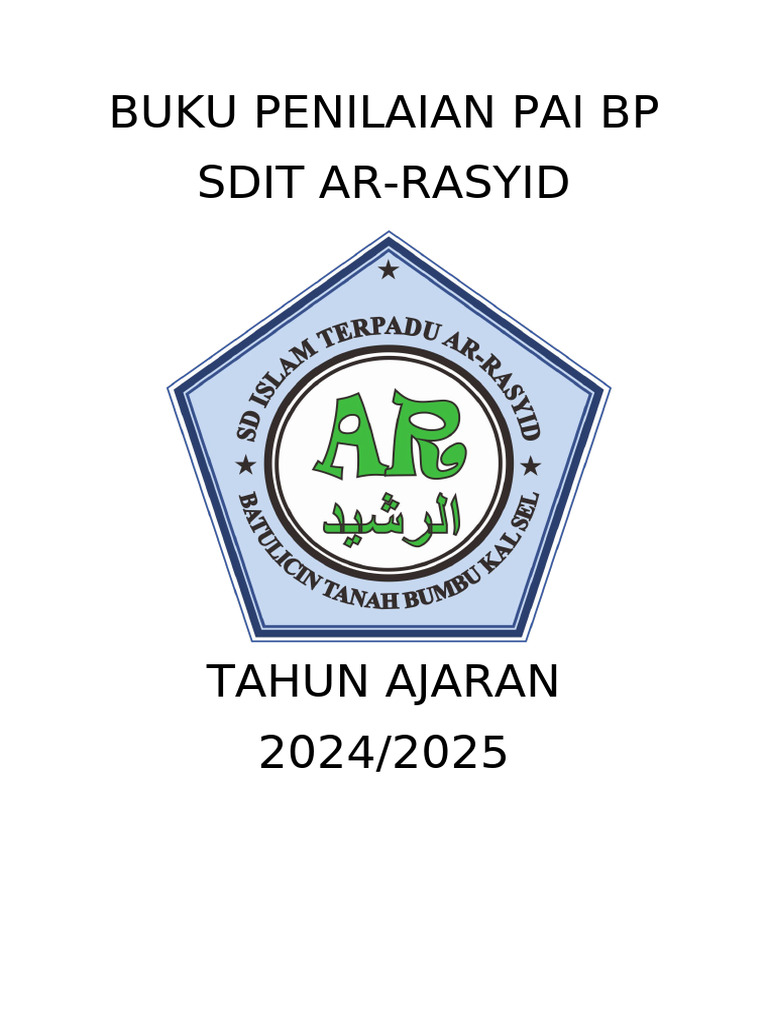 Buku Penilaian Pai BP | PDF | Pengelolaan Keuangan & Uang