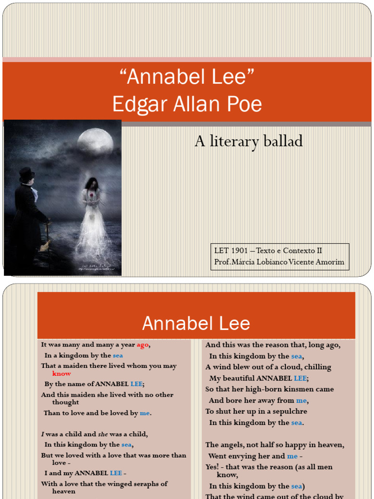 Annabel Lee | PDF | Poetry