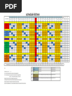 Kitchen Schedule: June-July 2024 | PDF