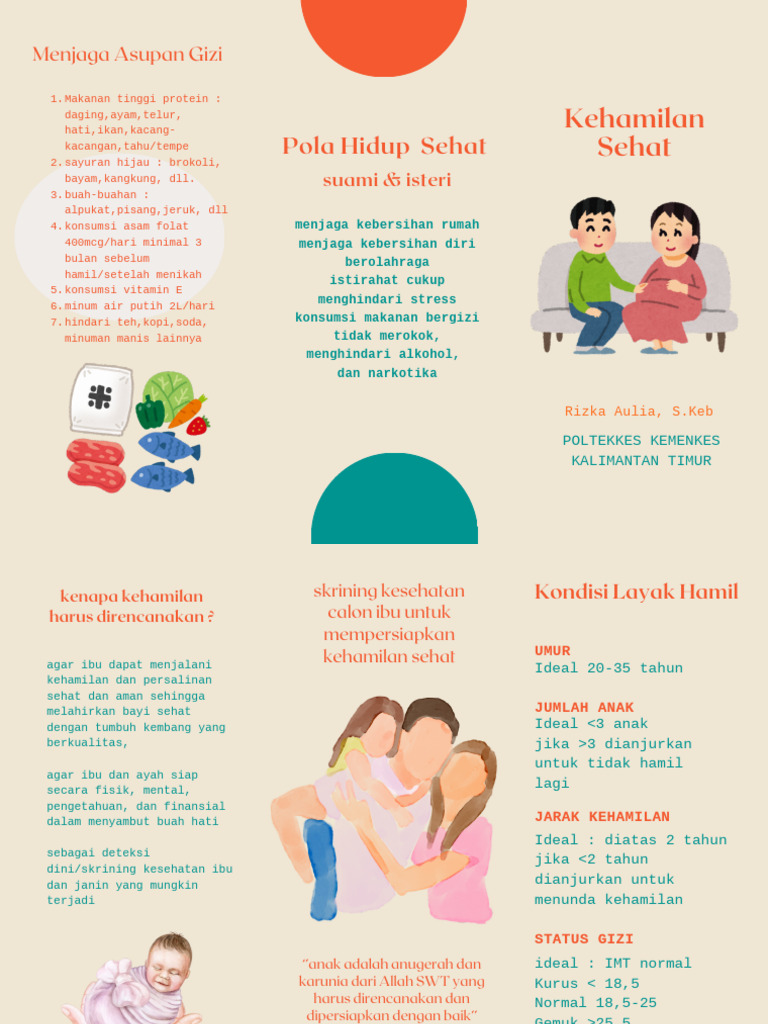 Persiapan Kehamilan Sehat dan Gizi | PDF | Memasak, Makanan, & Anggur ...