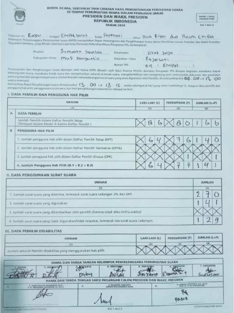 Contoh C Salinan Untuk Pengisian A5 Dan A6 | PDF