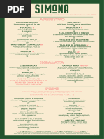 Sagra Amsterdam Menu 2025 | PDF | Pesto | Foods