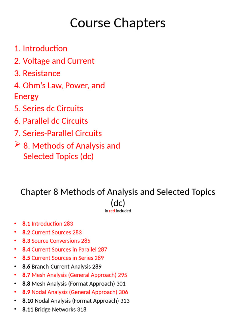 Lecture 5 Mesh+Nodal | PDF | Series And Parallel Circuits | Electronic ... Lecture 5 Mesh+Nodal | PDF | Series And Parallel Circuits | Electronic ...