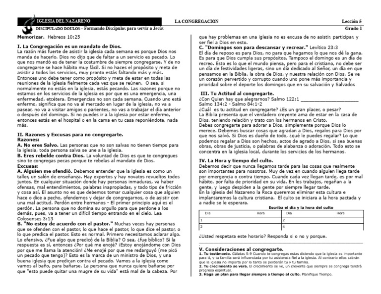 Doulos | PDF | Iglesia cristiana | Dios