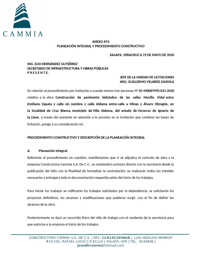 Anexo At4 | PDF | Hormigón | Materiales de construcción