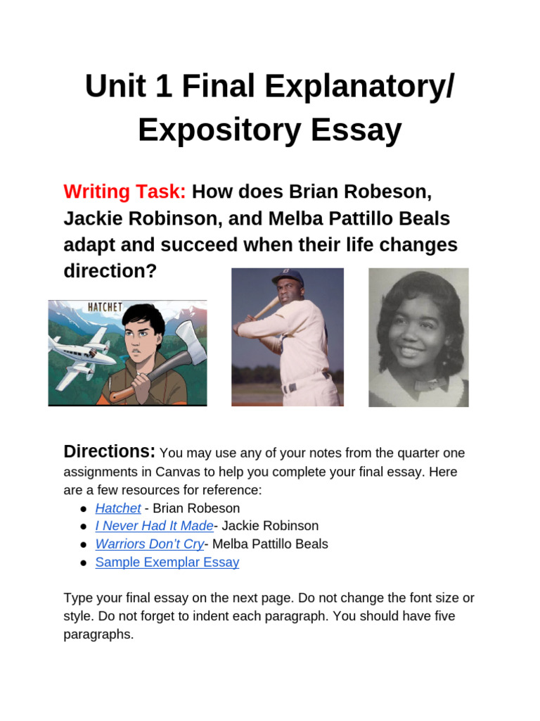 Unit 1 Final Essay | PDF
