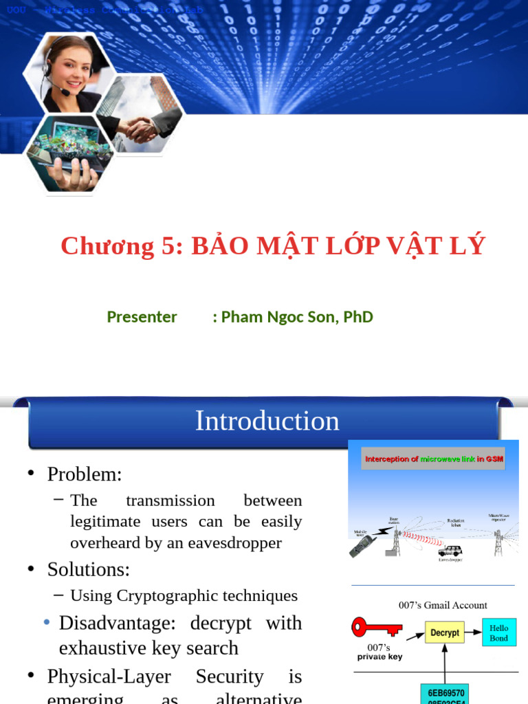 Chapter 5 3 Physical Layer Security Pdf Telecommunications