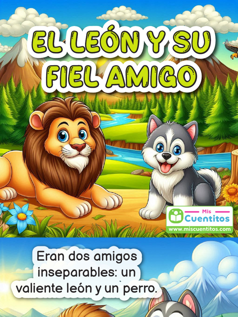 El Leon y Su Fiel Amigo 1 | PDF | Libros para adolescentes | Ficción ...