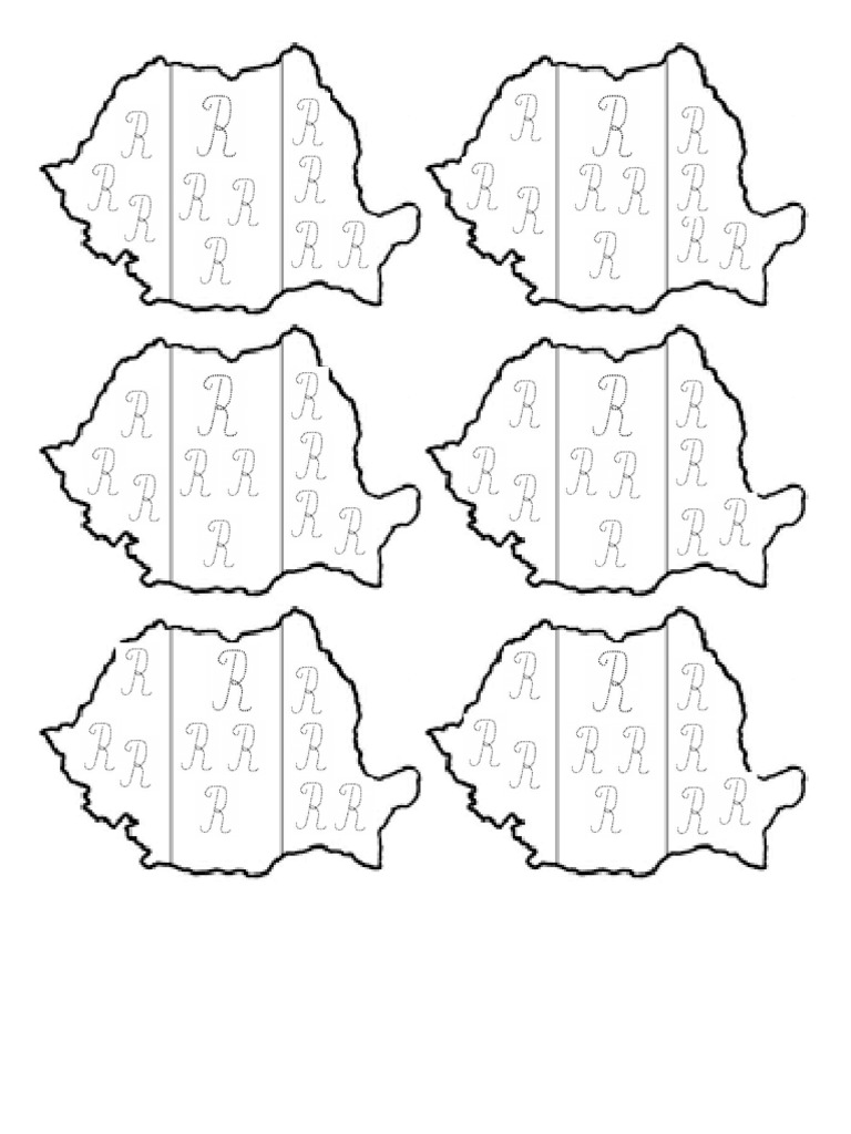 Litera Rromania de Lipit in Caiet | PDF