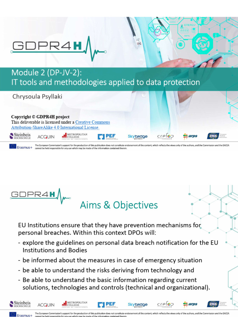 GDPR4H IO2 Specialization Course Module2 en | PDF | Information Security | Computer Security