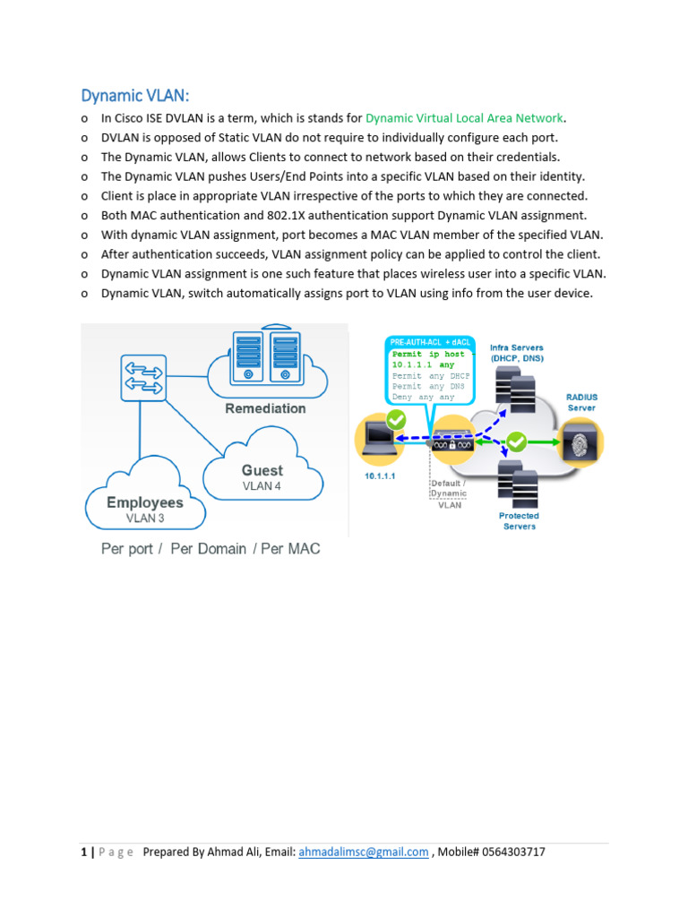 35-Dynamic VLAN Theory | PDF