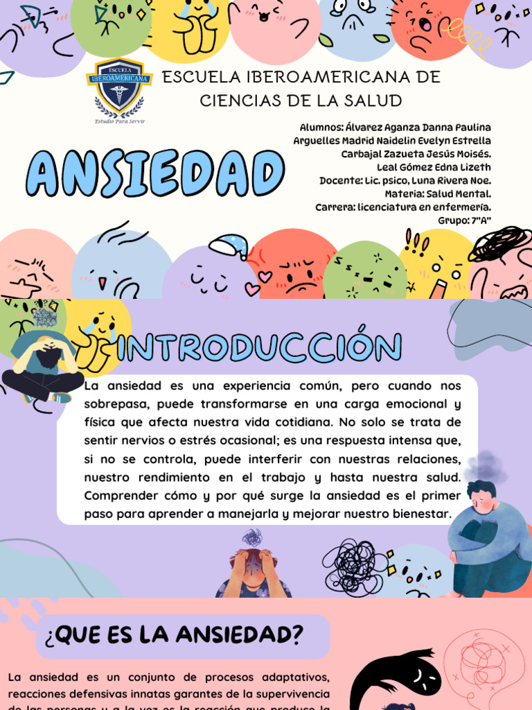 Ansiedad SM | PDF | Ansiedad | Las emociones