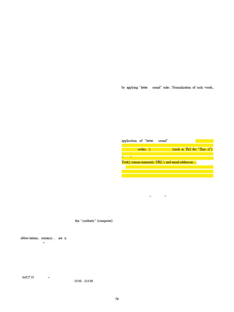 A Method For Vietnamese Text Normalization To Improve The Quality of ...