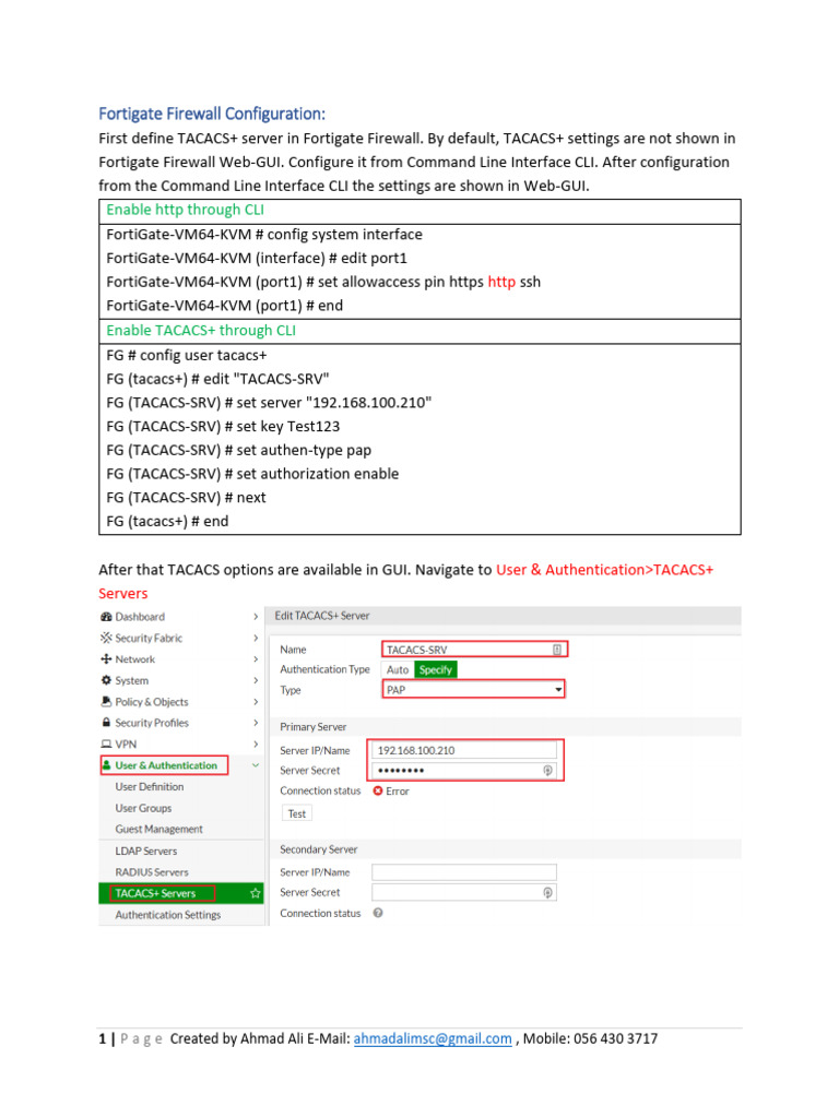 67-Fortigate Firewall Configuration-P2 | PDF | Command Line Interface ... 67-Fortigate Firewall Configuration-P2 | PDF | Command Line Interface ...