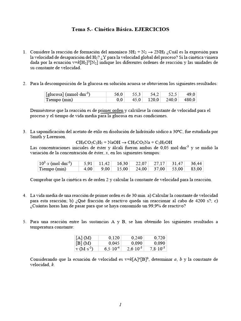 T5 Ejercicios MAE | PDF