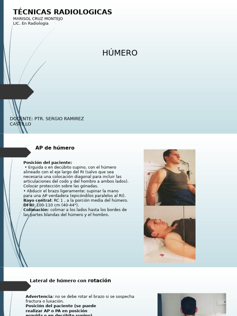 HÚMERO | PDF | Codo | Hombro