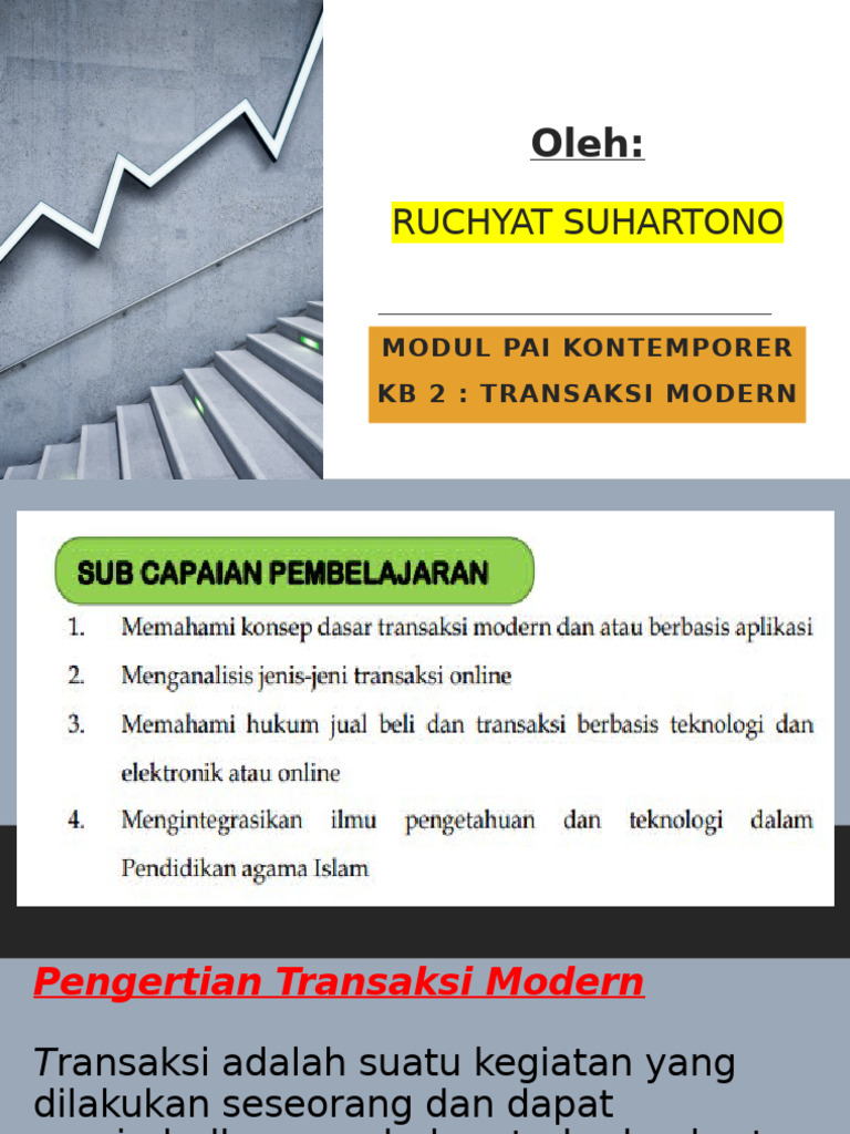 KB 2 Modul Pai Kontemporer | PDF