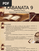 Isang Libo't Isang Gabi (Friday) | PDF