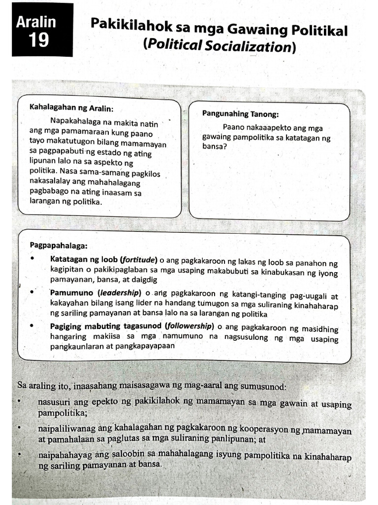 AP10 Q4 Group 2 Political Socialization | PDF