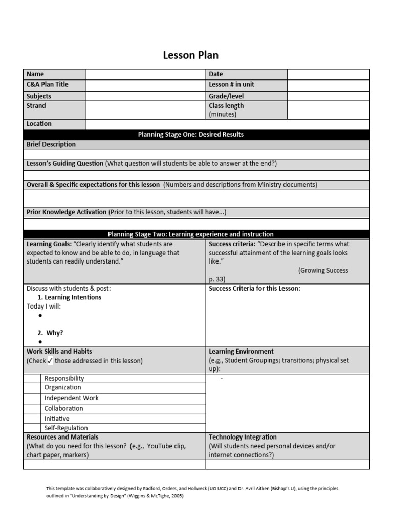 Integrated Lesson Plan | PDF | Learning | Lesson Plan