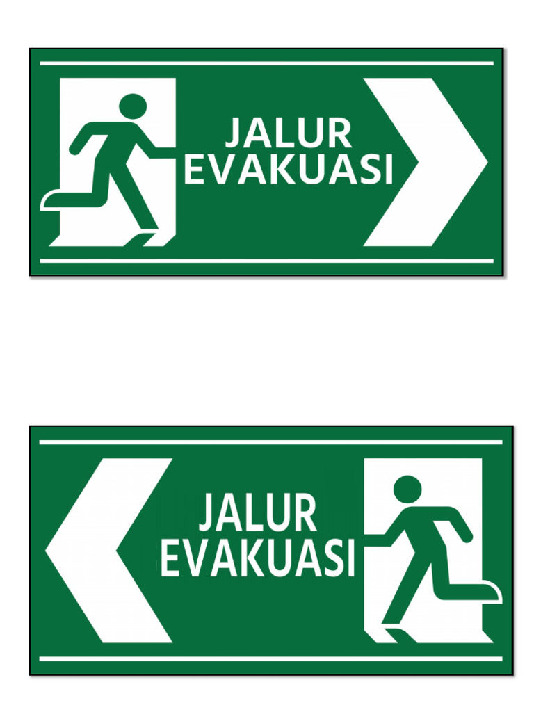Jalur Evakuasi | PDF