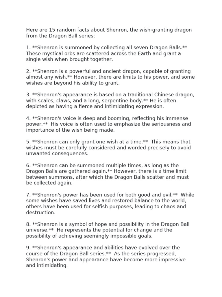 Here Are 15 Random Facts About Dogs | PDF | Dragon