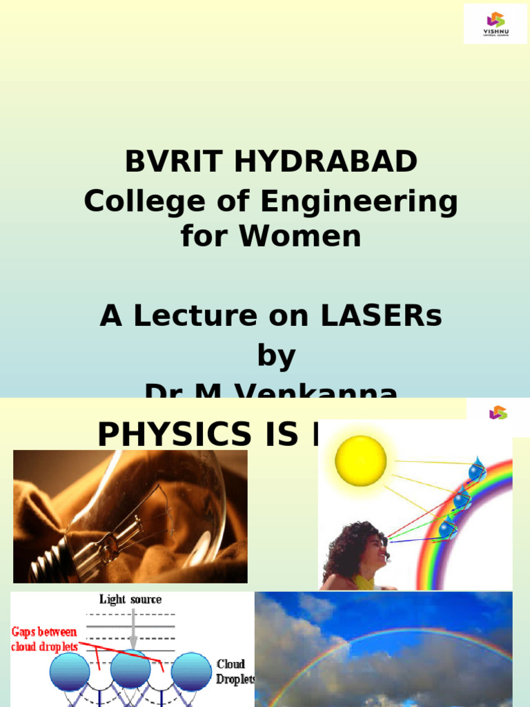 LASERs PPT (3) | PDF | Laser | Photon