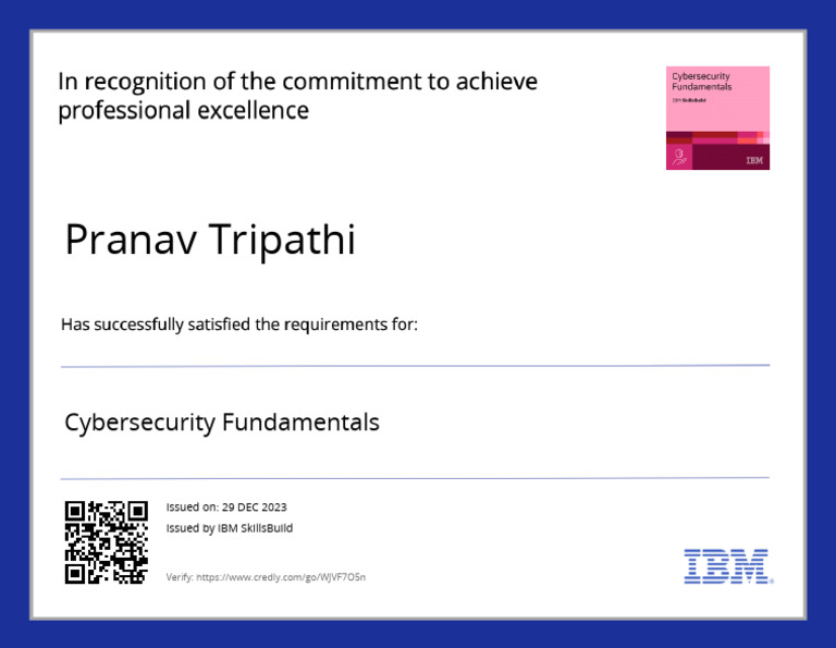 IBM certificate | PDF
