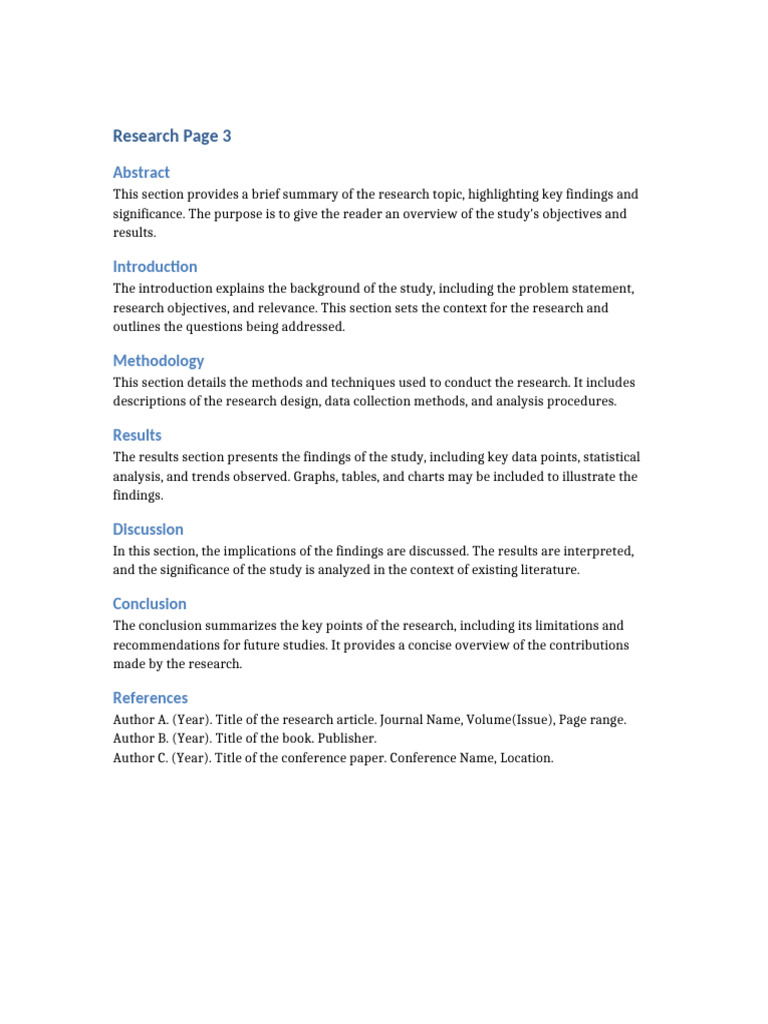 Research Page Sample 3 | PDF