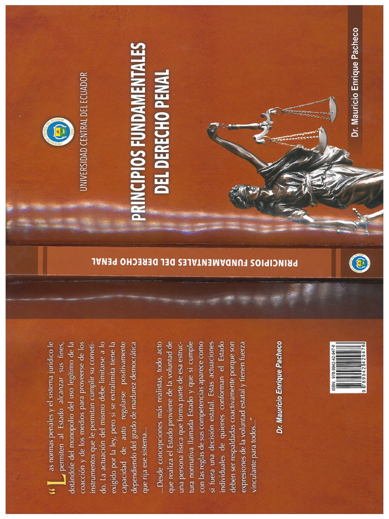 Principios Fundamentales Del Derecho Penal Pdf