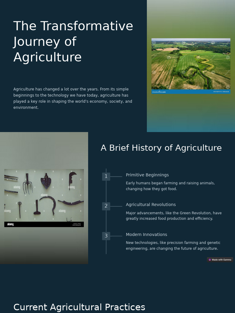 Evolution and Future of Agriculture | PDF | Agriculture | Sustainable ...