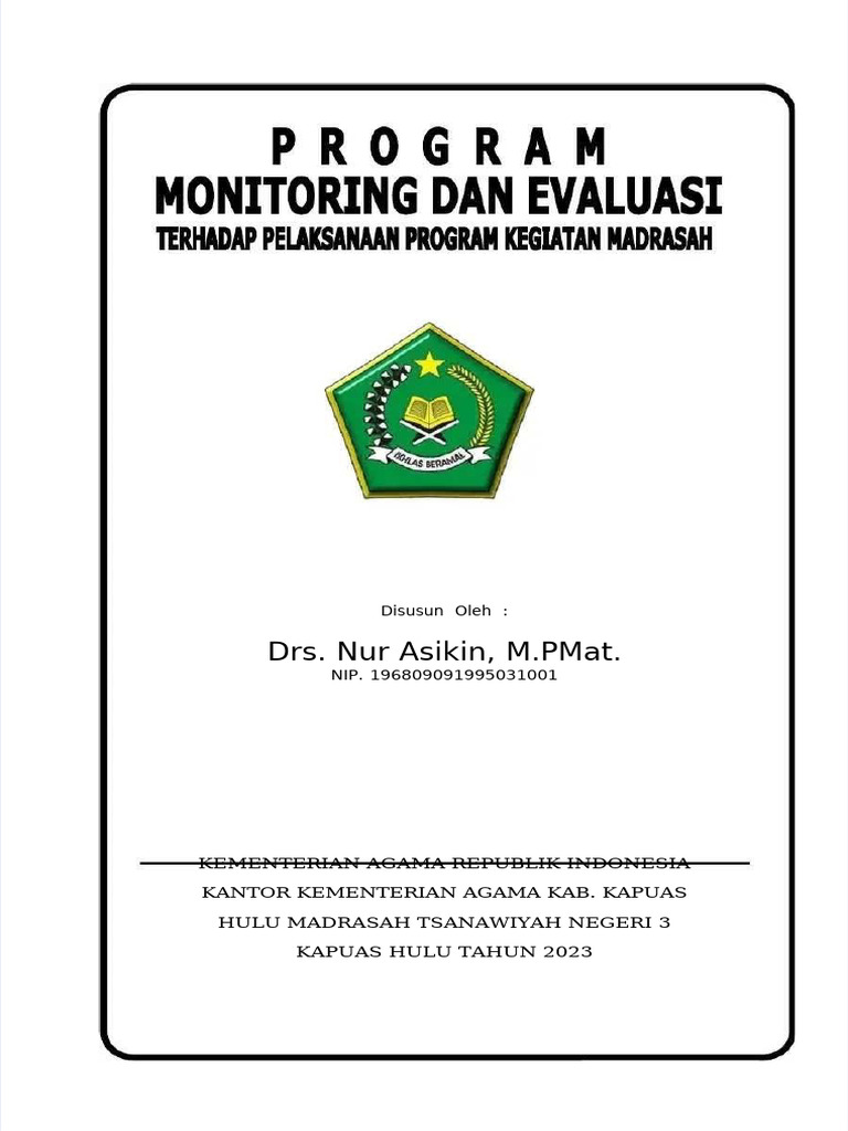 Drs. Nur Asikin, M.Pmat.: Disusun Oleh | PDF