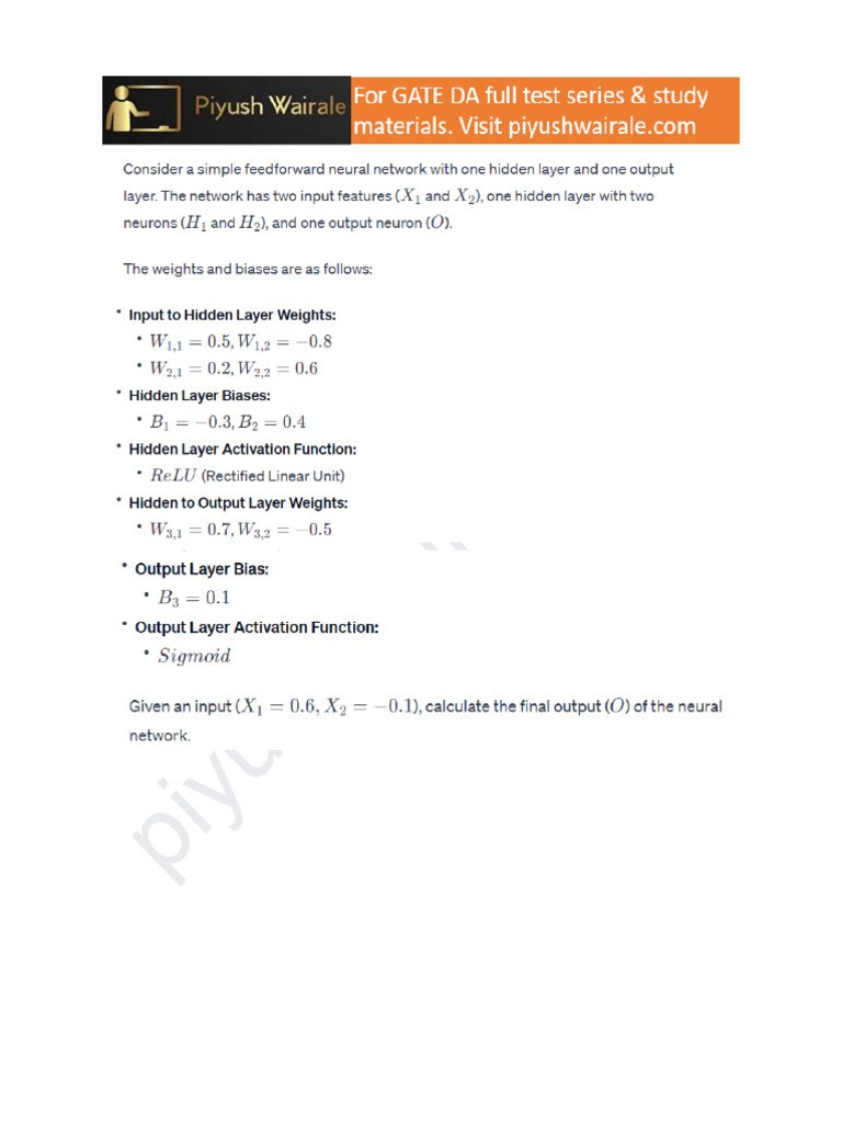 FFNL Practice Questions | PDF