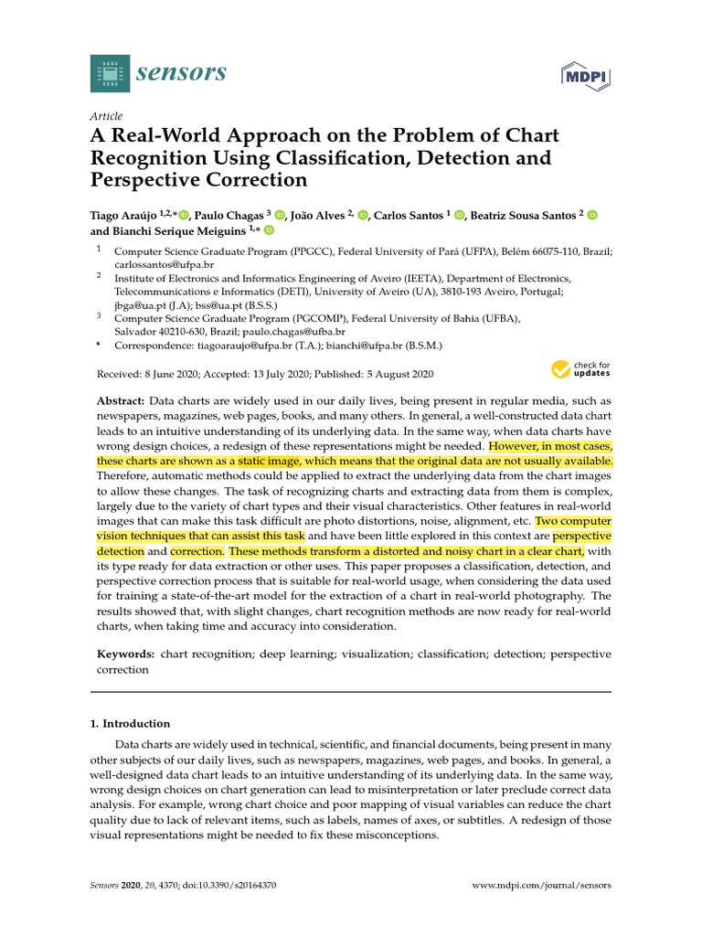 [2020] A Real-World Approach on the Problem of Chart Recognition Using Classification, Detection ...