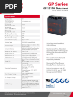 Enersys Battery Sizing Guide | PDF