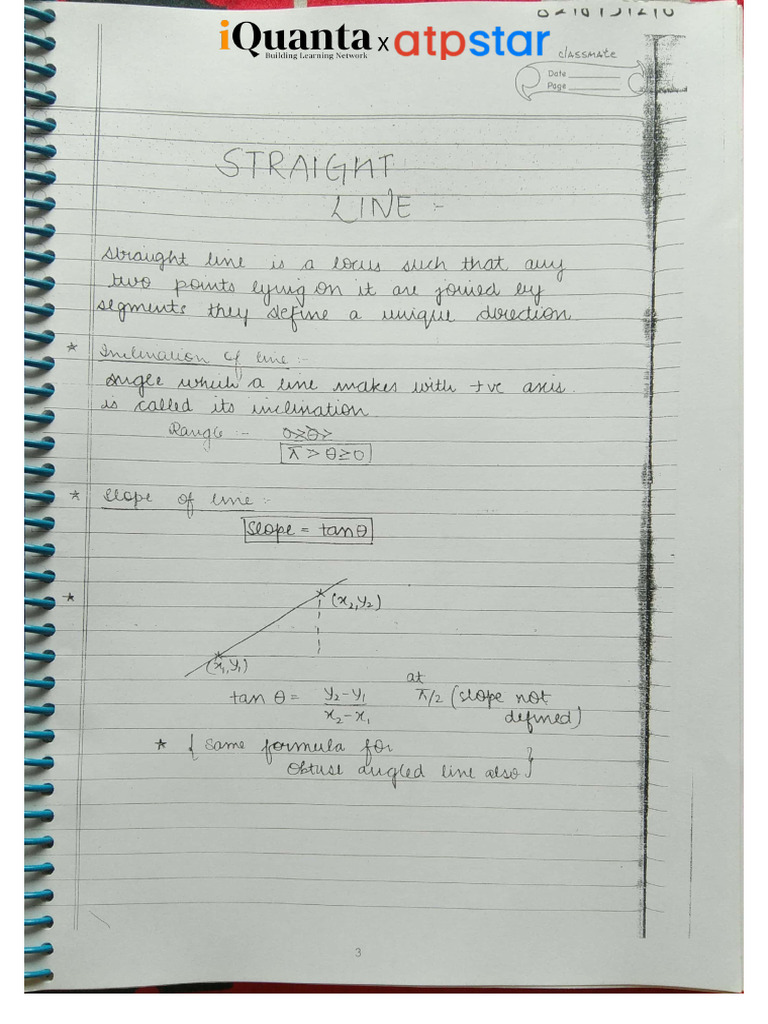 Straight Line | PDF | Evaluation Methods | Educational Stages