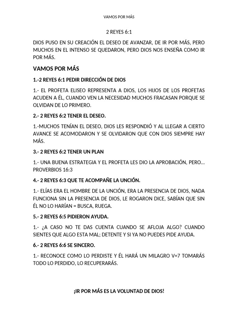 2 Reyes 6 | PDF