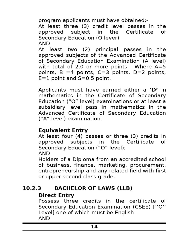 Bachelor of Laws (LLB) | PDF | Bachelor's Degree | Academic Certificate