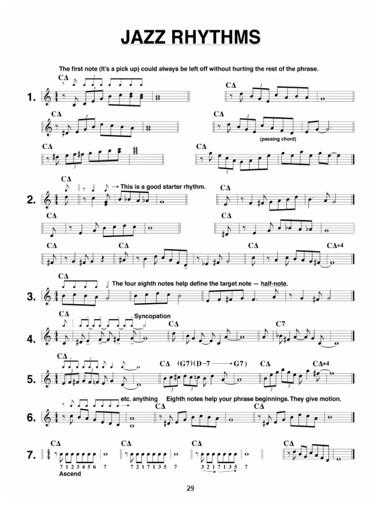 Jazz Rhythm | PDF