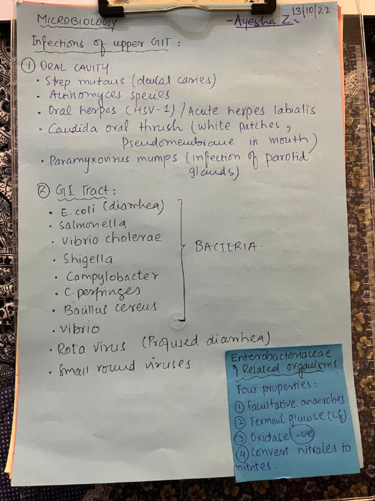 Micro Charts (Gram - Ve Rods) GIT | PDF