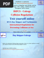 COLREGs: Lights and Shapes Guide | PDF | Fishing Trawler | Mast (Sailing)