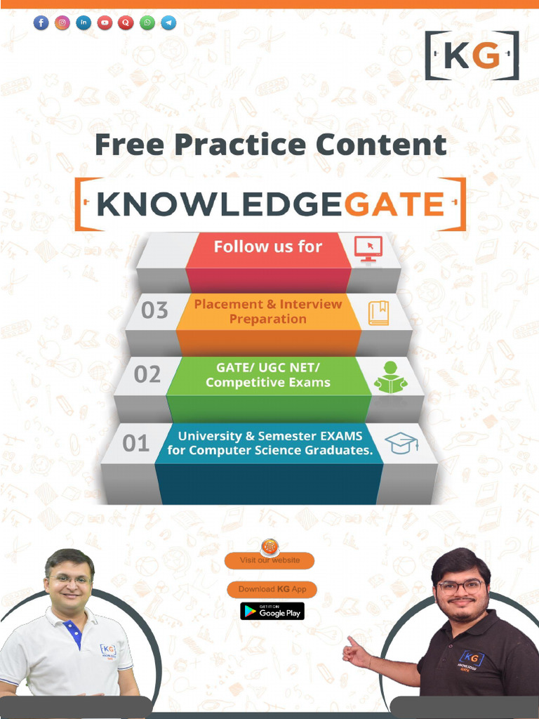 DPP 6 TCS NQT PREVIOUS YEAR QUESTIONS by Knowledge Gate Yash Sir | PDF DPP 6 TCS NQT PREVIOUS YEAR QUESTIONS by Knowledge Gate Yash Sir | PDF