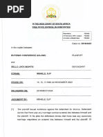 Founding Affidavit Example | PDF | Police | Justice
