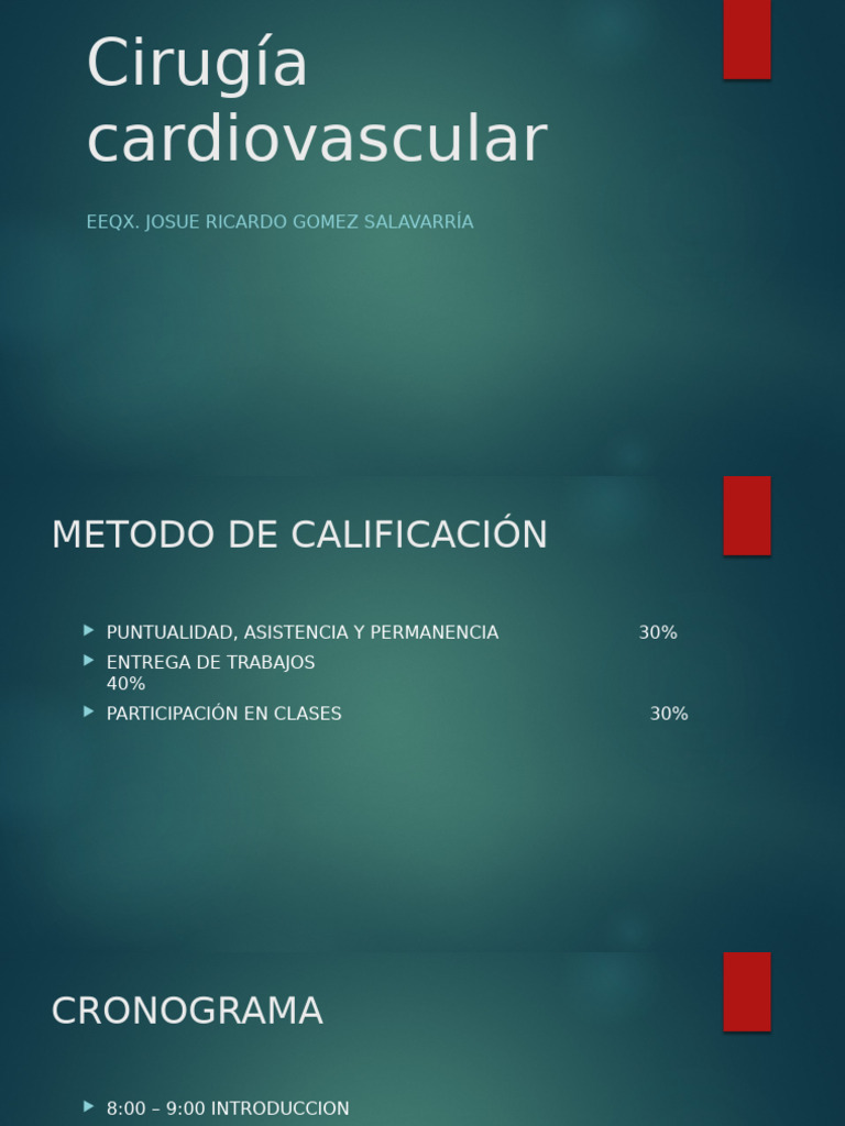 CX Cardiovacular | PDF