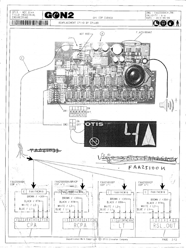 Display Nuevo OTIS. MCS220 | PDF