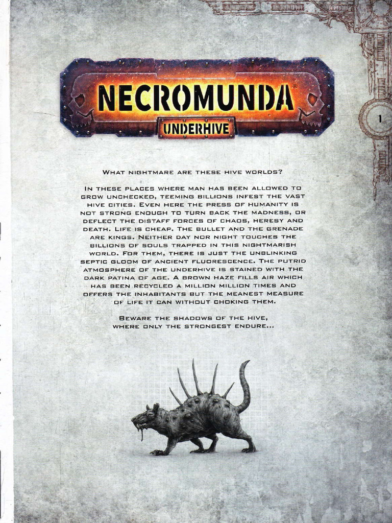 Necromunda - Underhive | PDF