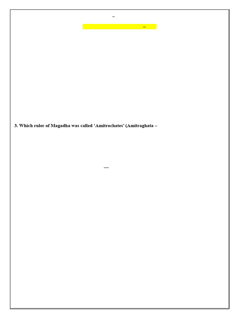 Ancient Indian History (Mains PYQ) 2014-21 | PDF | Sutra | Vedas