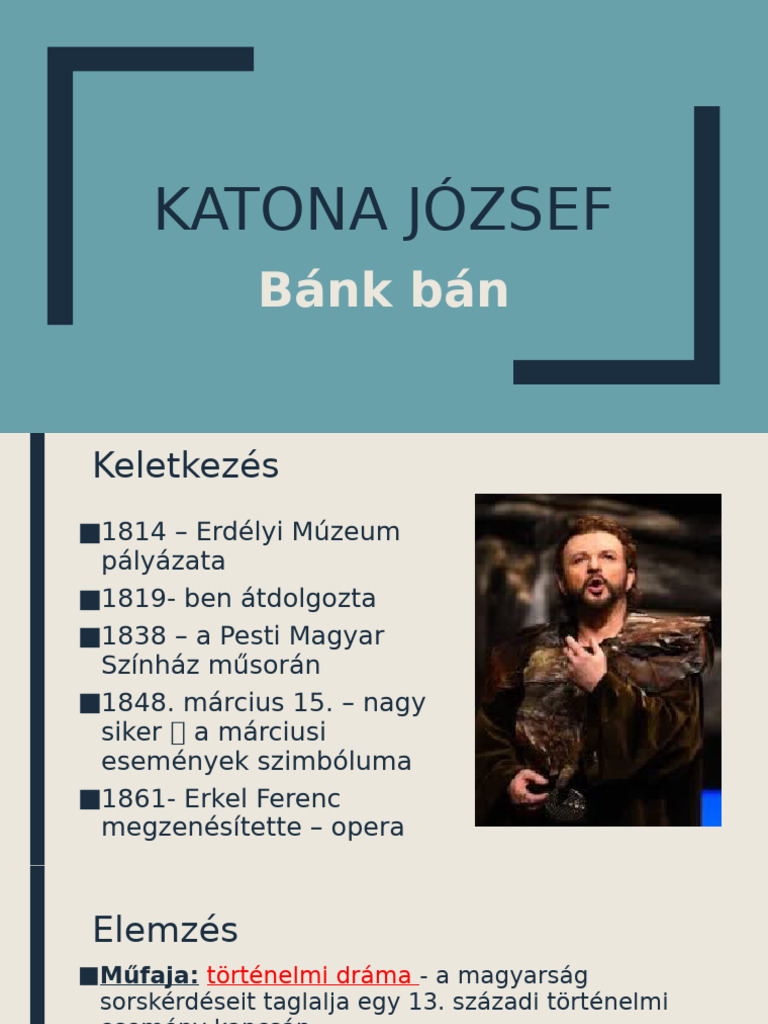 Katona József | PDF