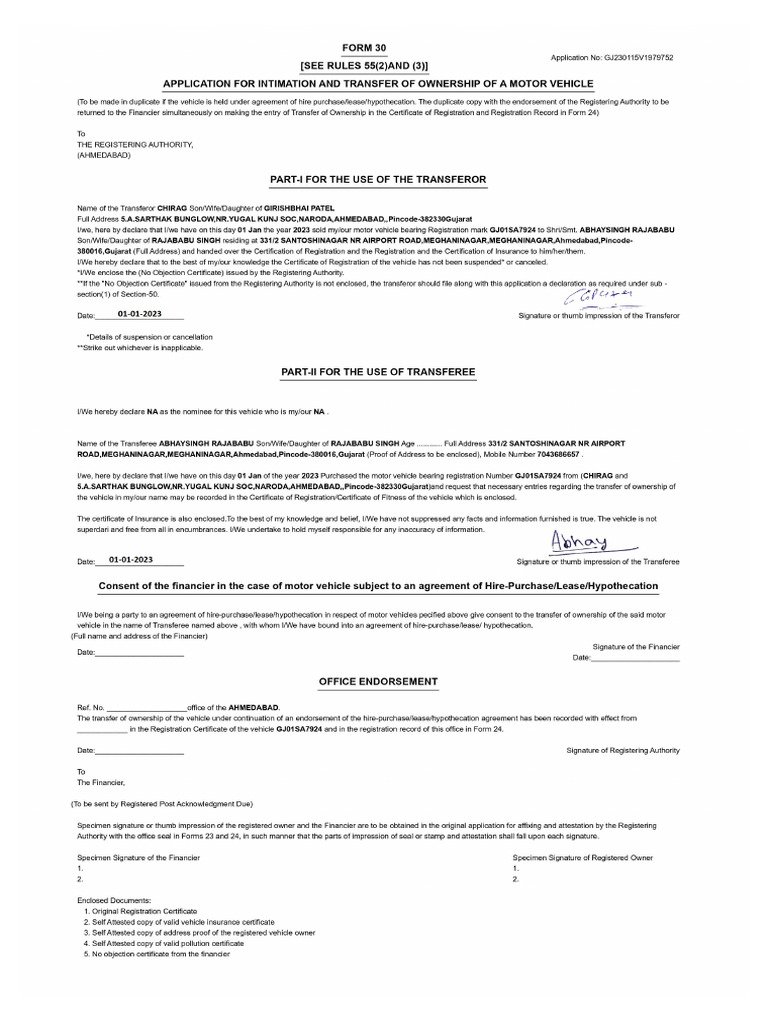 Form 30 | PDF